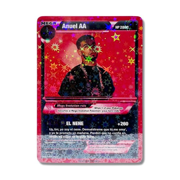 Other | Anuel Aa Pokemon Card | Poshmark